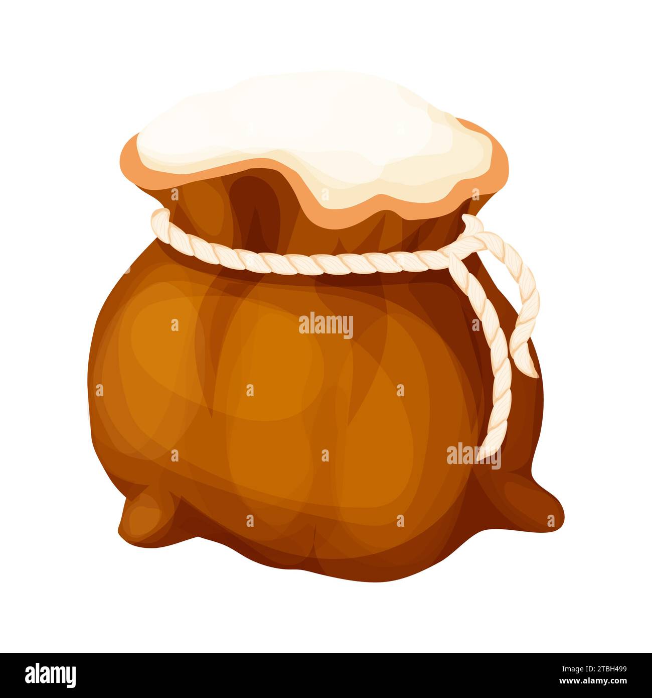 Scoop in flour Stock Vector Images - Alamy