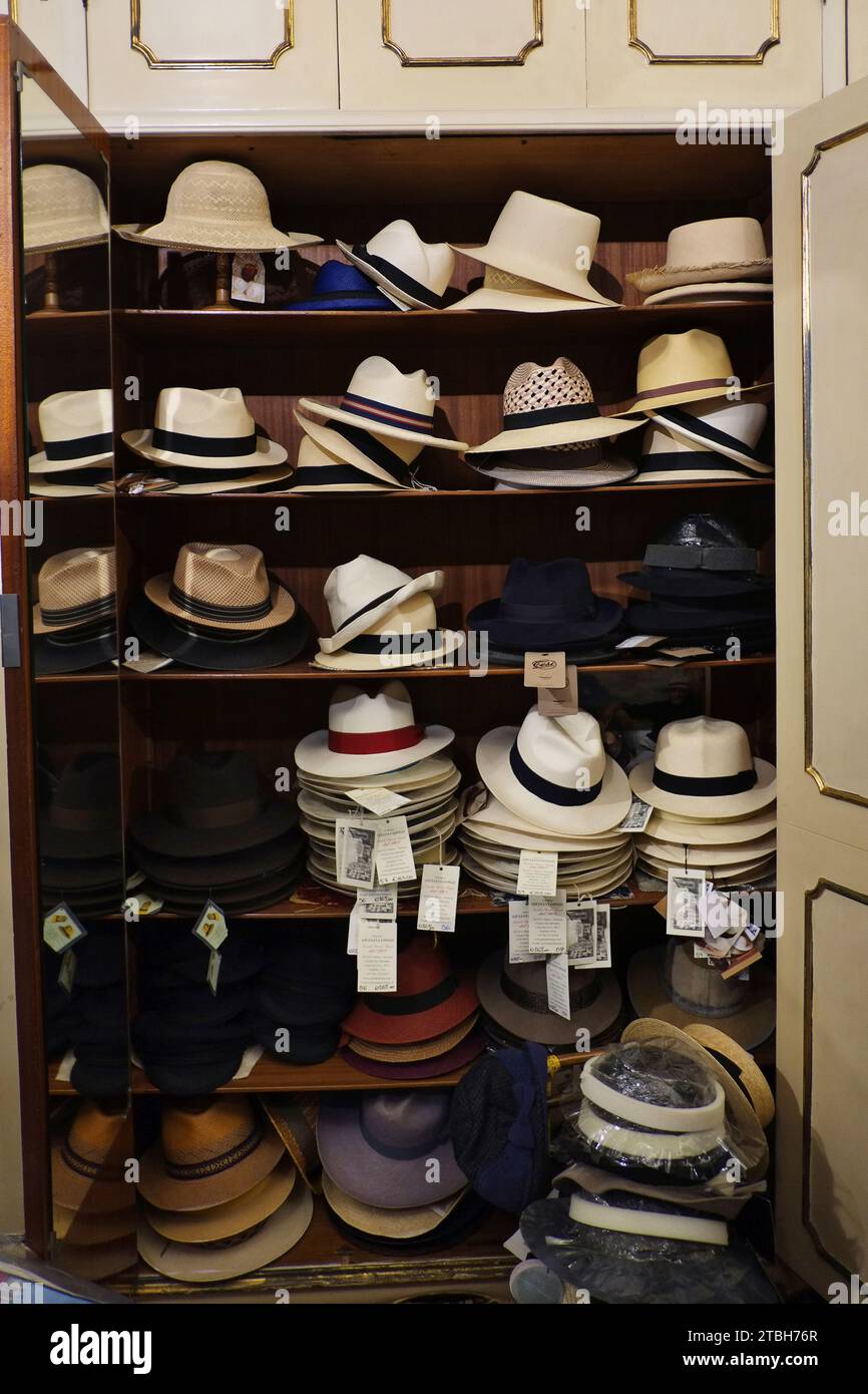 Visual merchandising of hats hi-res stock photography and images - Alamy