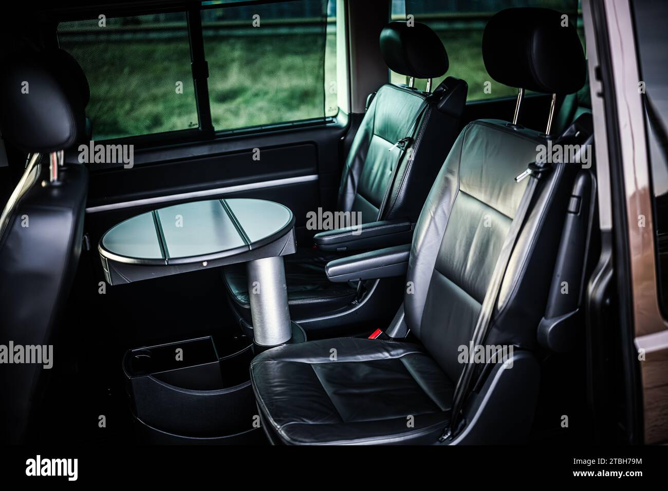Van seating setup hi-res stock photography and images - Alamy