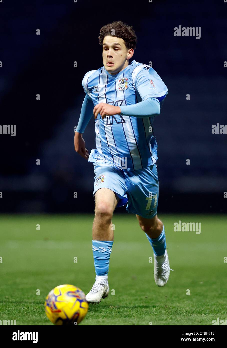 Coventry City’s Charlie Finney during the FA Youth Cup third round ...