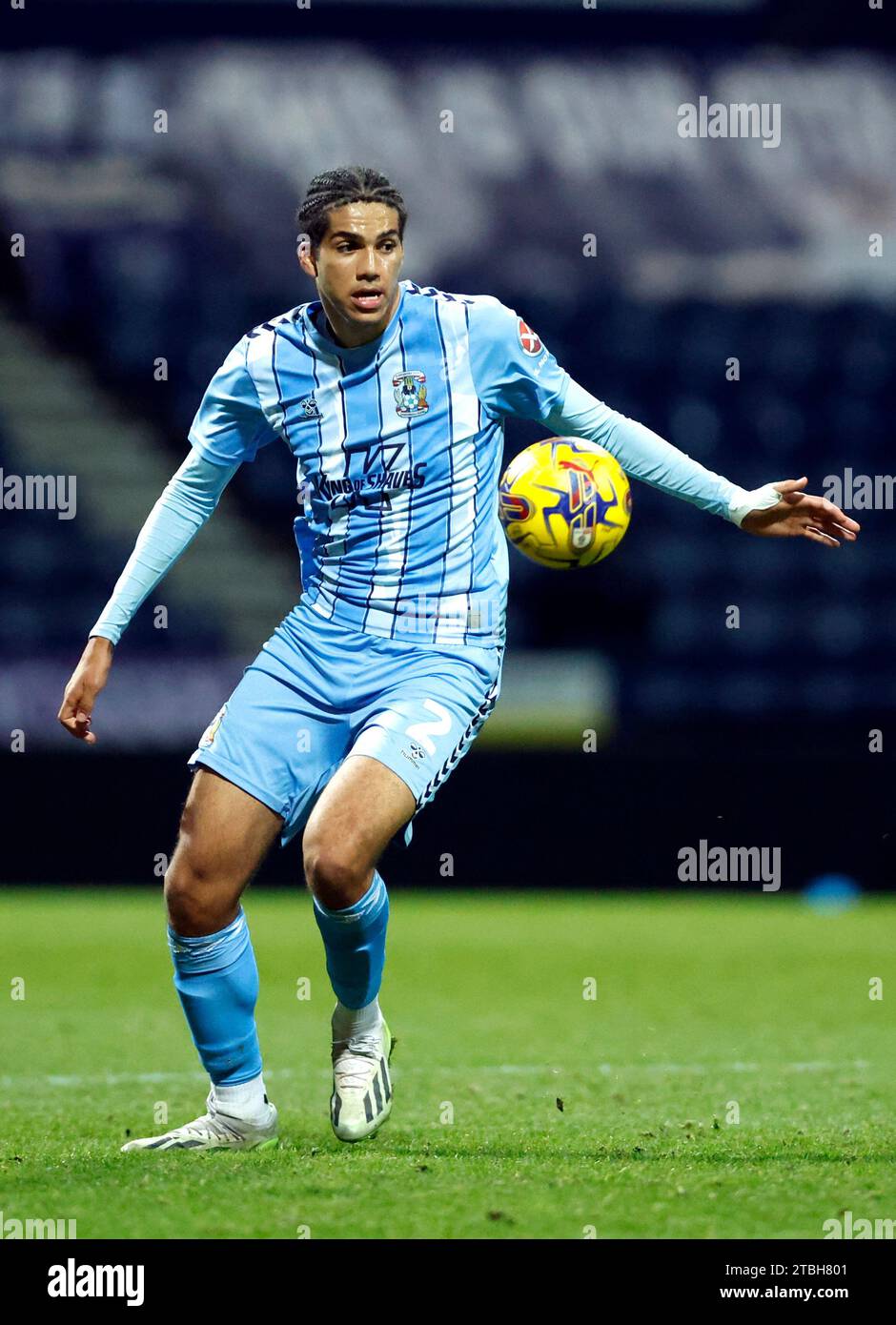 Coventry City’s Joshua Gordon during the FA Youth Cup third round match ...