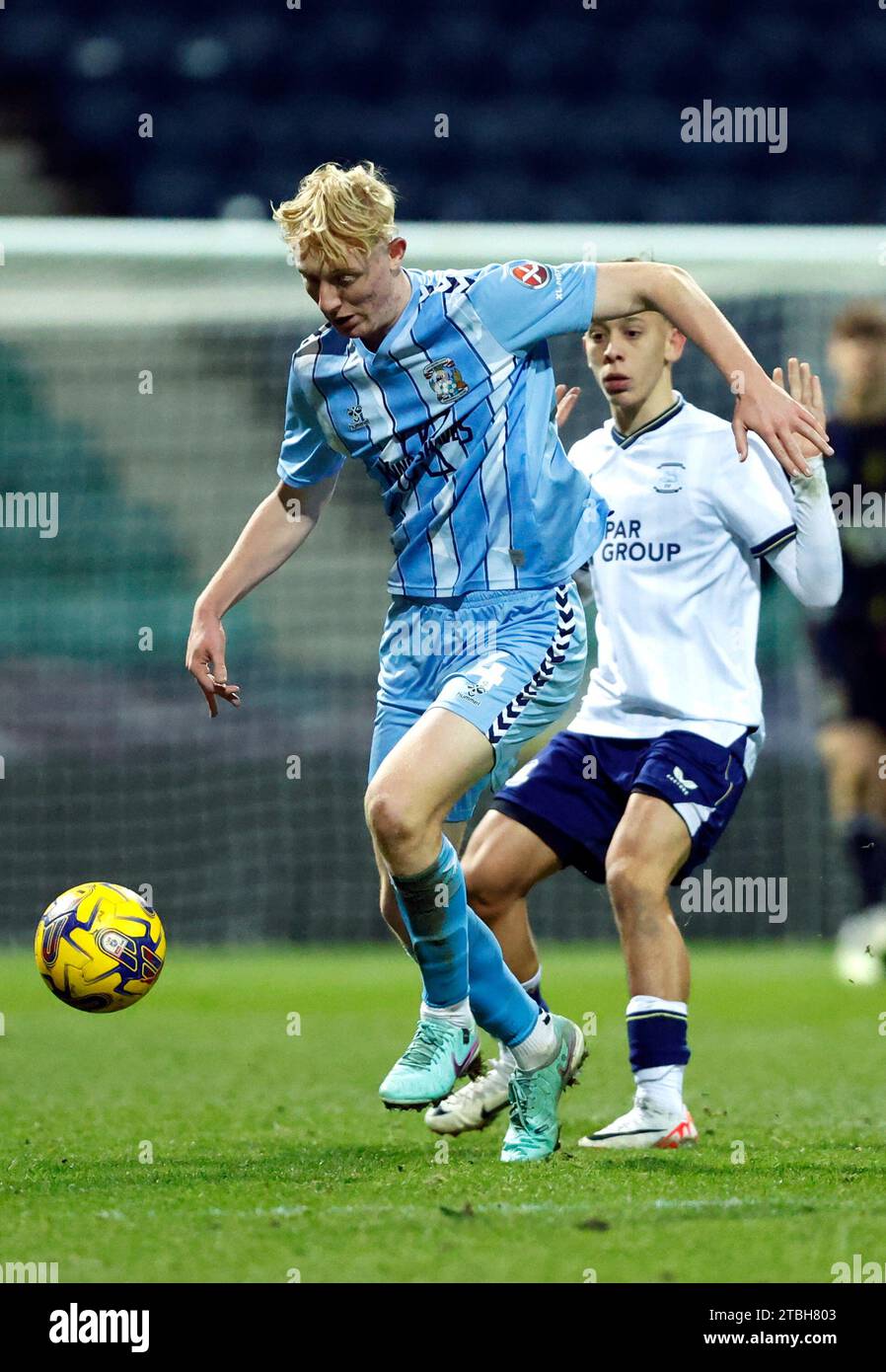 Coventry City’s David Mantle in action during the FA Youth Cup third ...