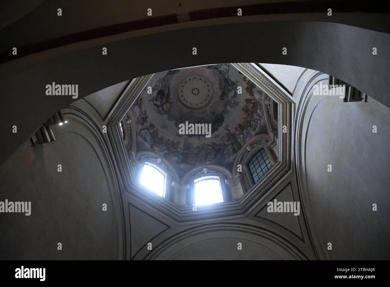 Milano Italy - Basilica Sant'Ambrogio, inside tiburio Stock Photo - Alamy