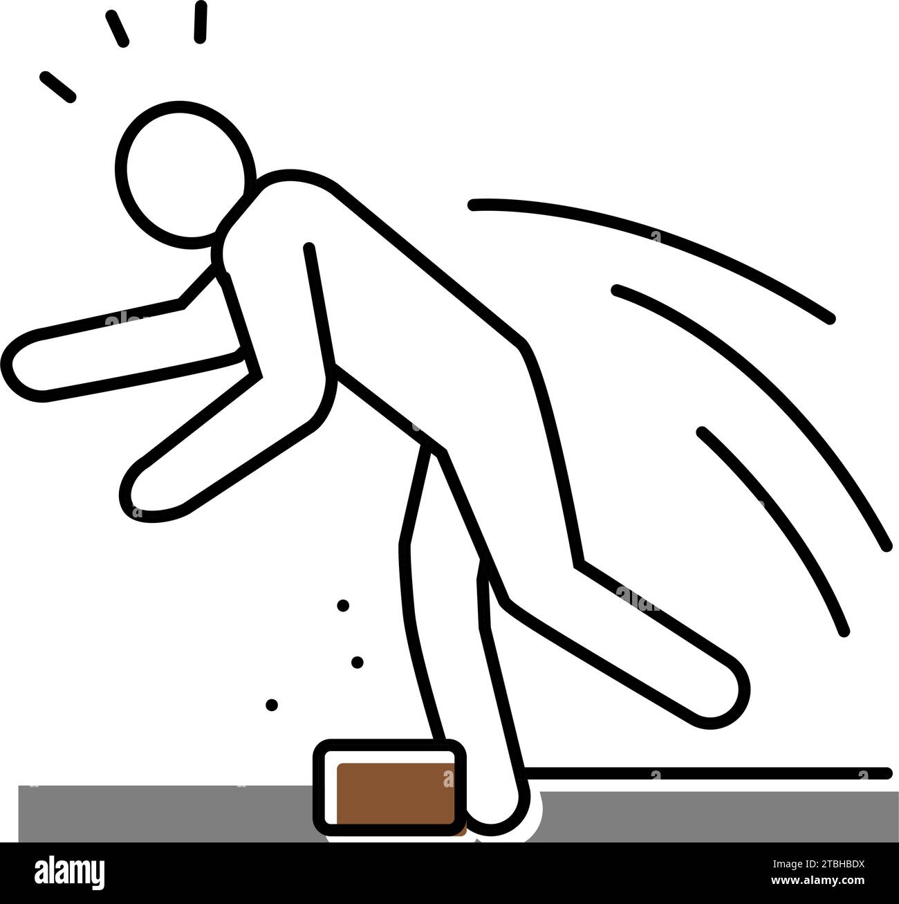 Tripped Stock Vector Images - Alamy