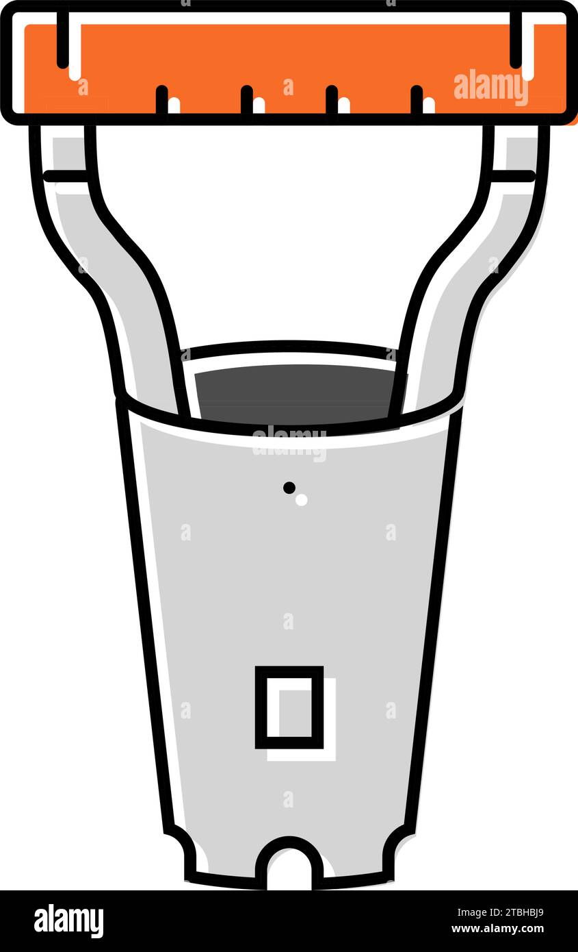 bulb planter garden tool color icon vector illustration Stock Vector ...