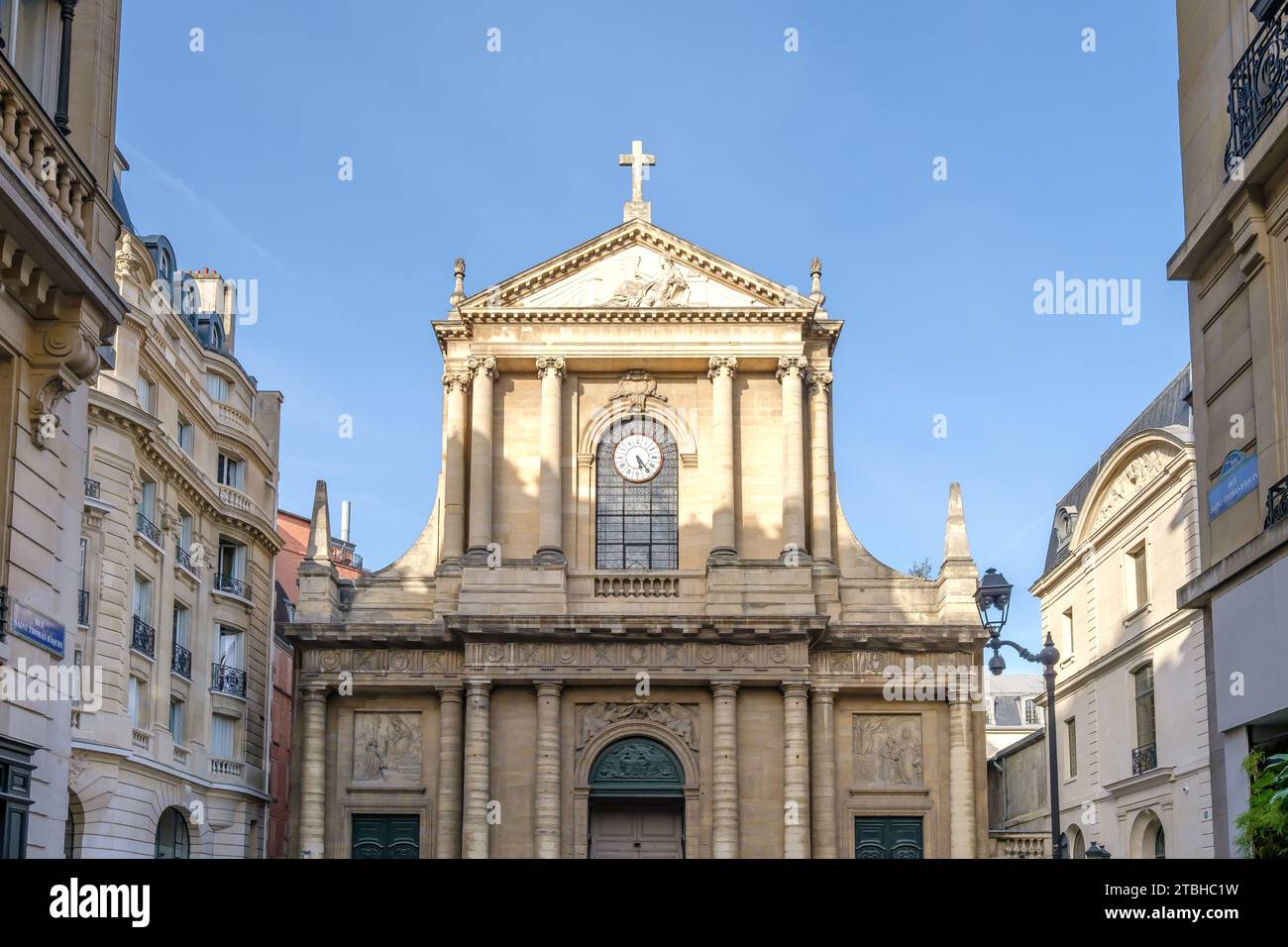 Paris, France - October 8, 2023 : View of the Roman Catholic Church ...