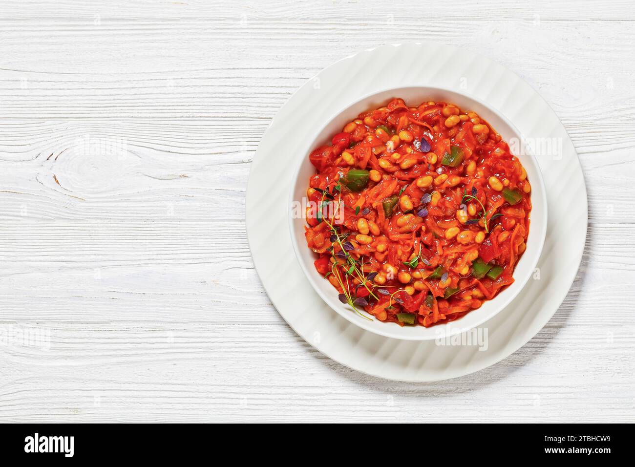 south african traditional chakalaka, refreshing spicy tomato bean ...
