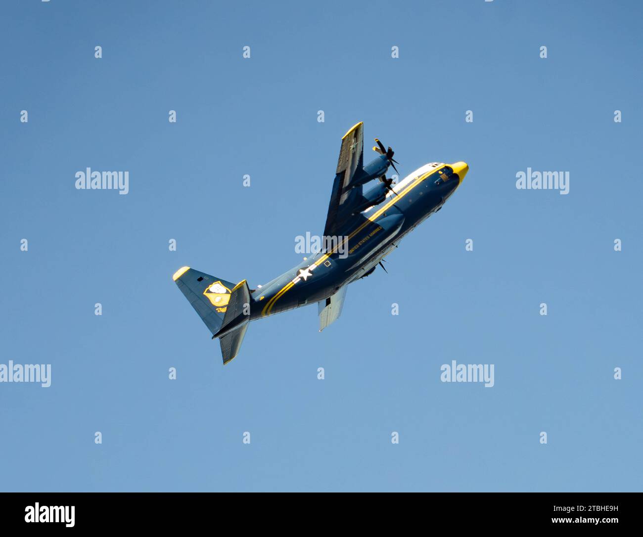 San Francisco, USA, October 8 ,2023 Fat Albert Support plane during ...