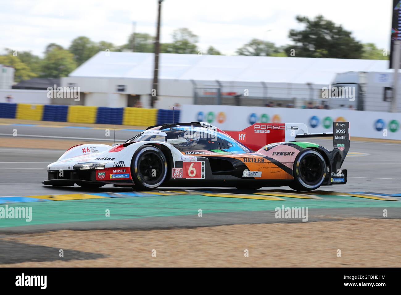 Le Mans 2023 Hypercar Class Penske Porsche #6 FIA WEC Stock Photo - Alamy