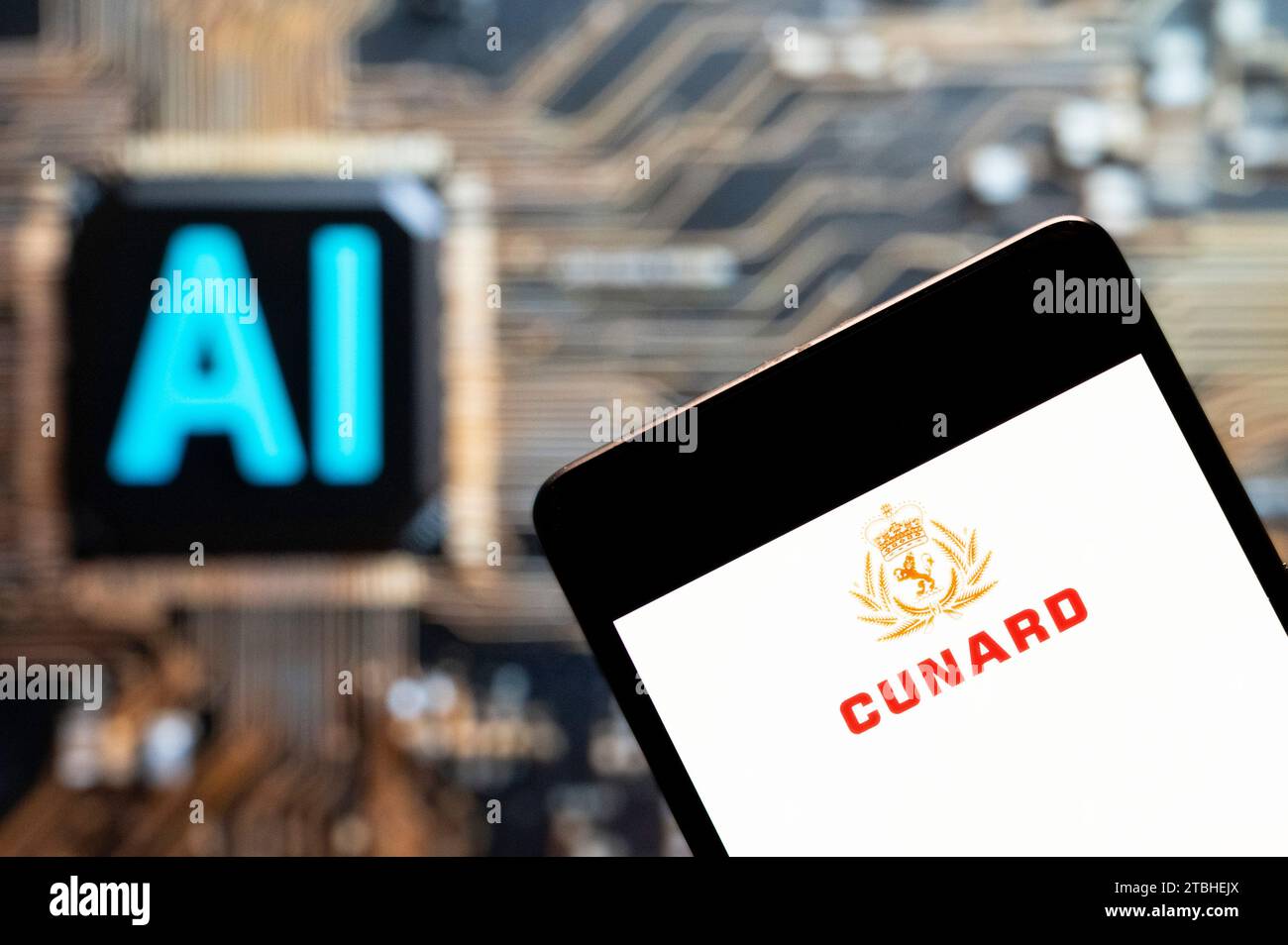 Cunard logo hi-res stock photography and images - Alamy