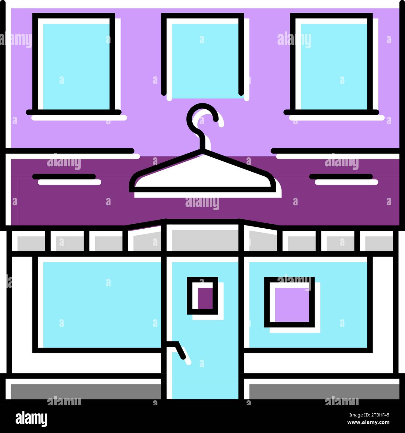 Dry cleaner customer Stock Vector Images - Alamy