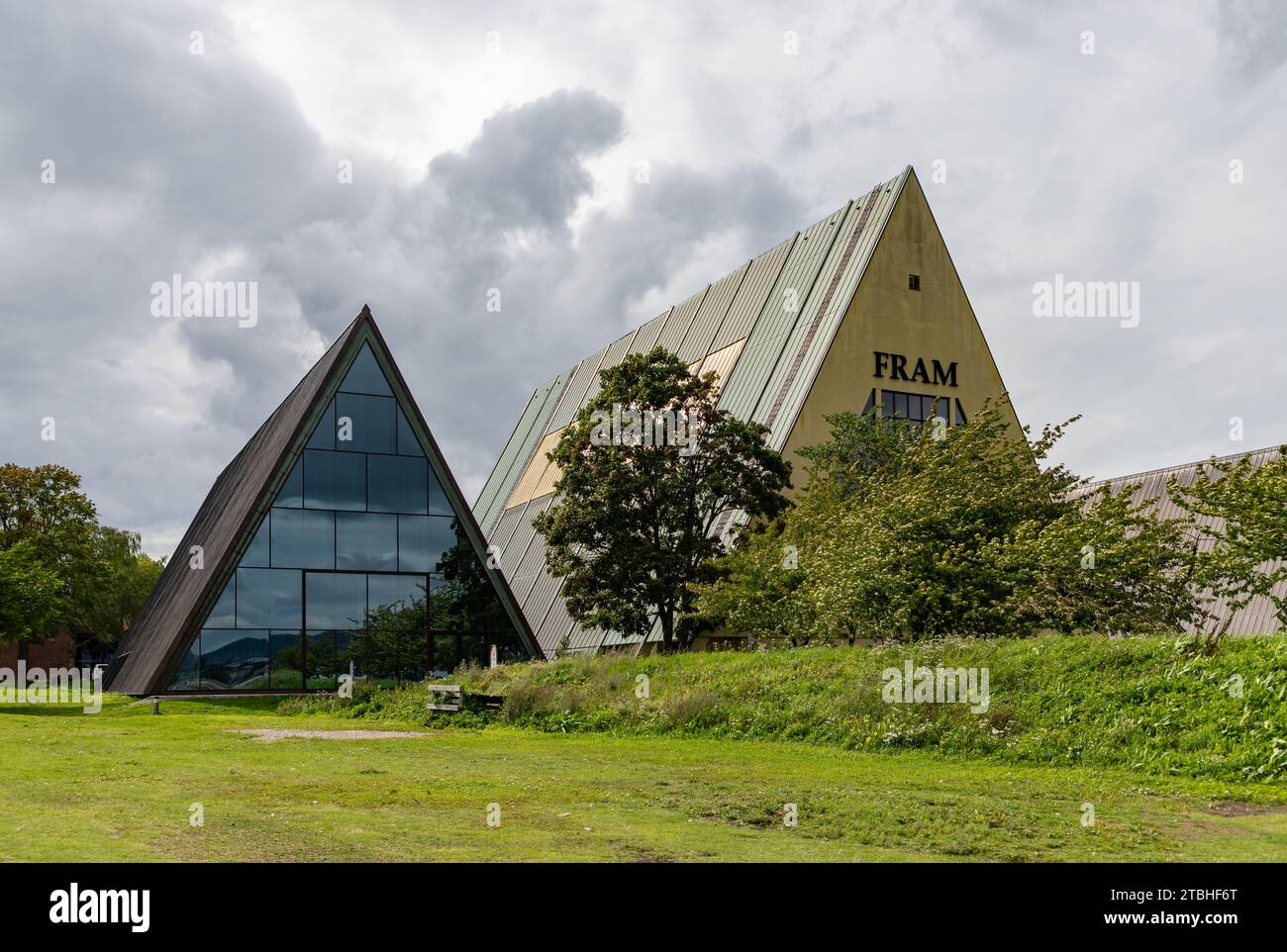 A picture of the Fram Museum Stock Photo - Alamy