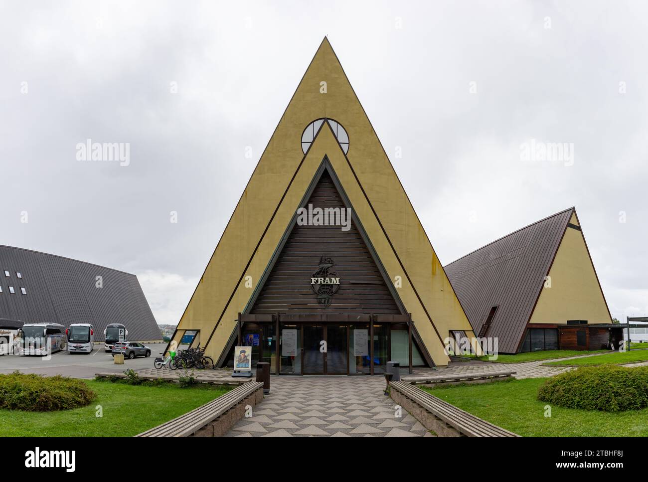 A picture of the Fram Museum Stock Photo - Alamy