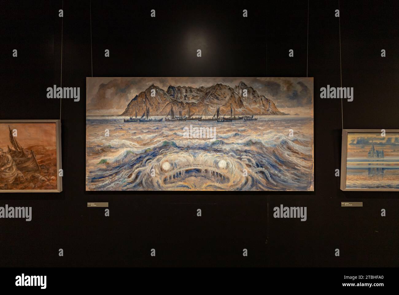 A picture of the Demons of the Deep exhibition, by Karl Erik Harr, at ...