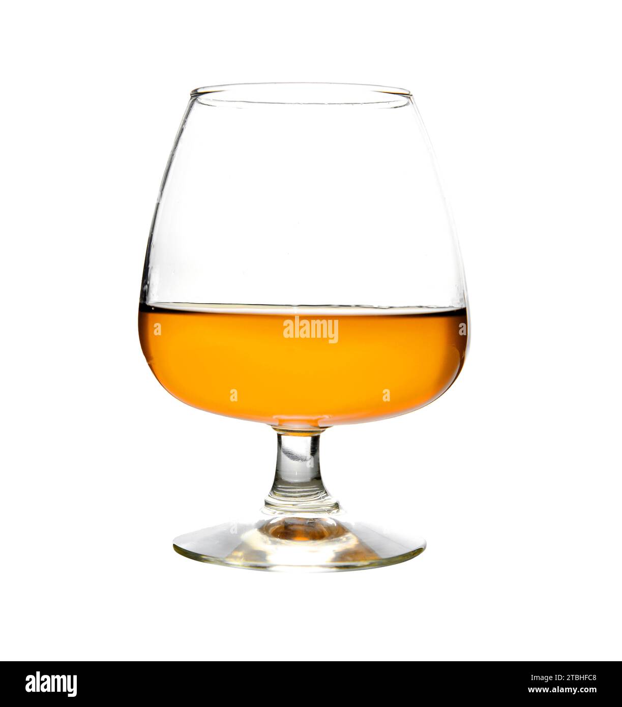 Glass of cognac isolated on a white background. Alcoholic drink cognac. Bar. Drinks menu Stock ...