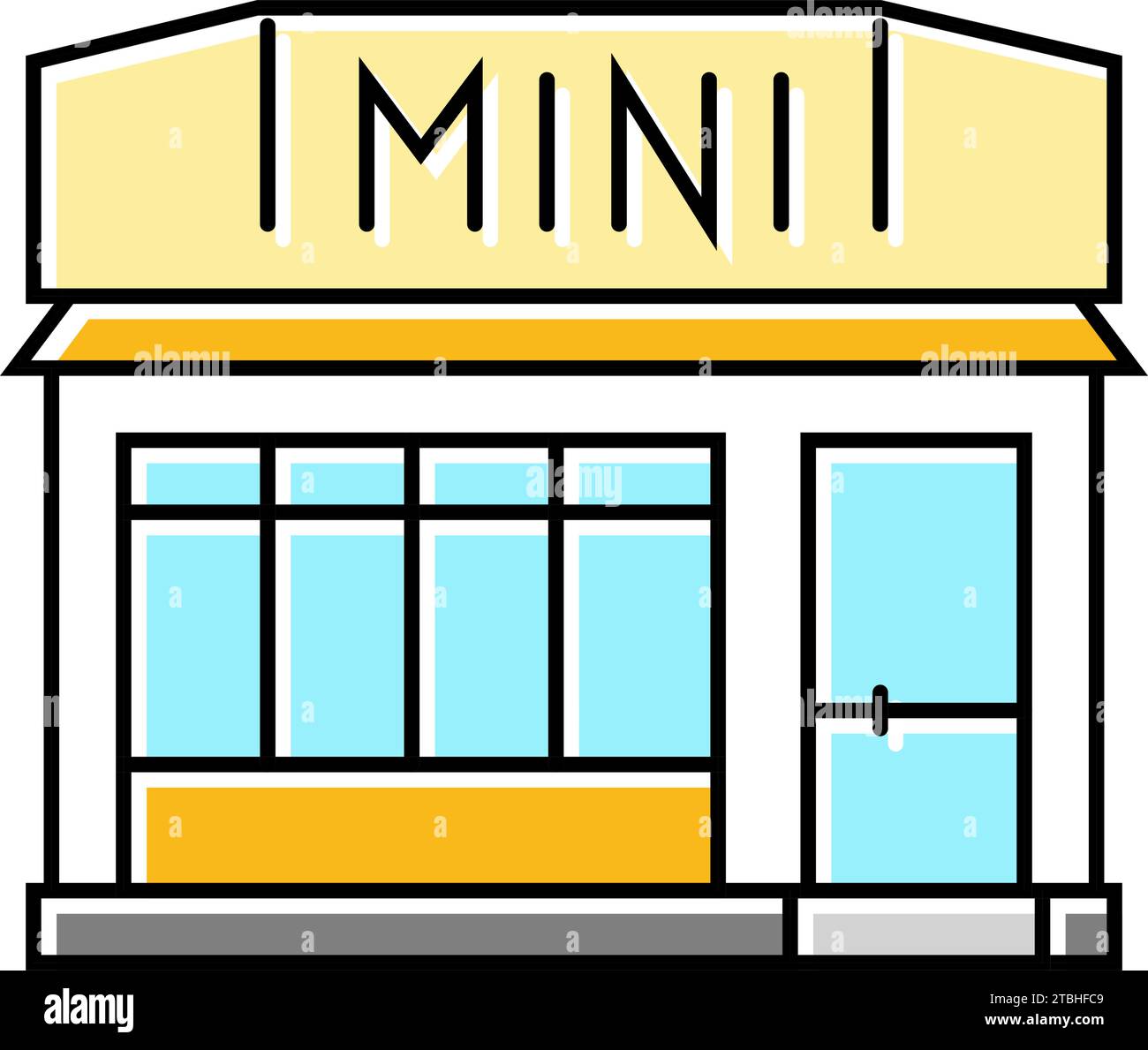 Minimart Cut Out Stock Images & Pictures - Alamy