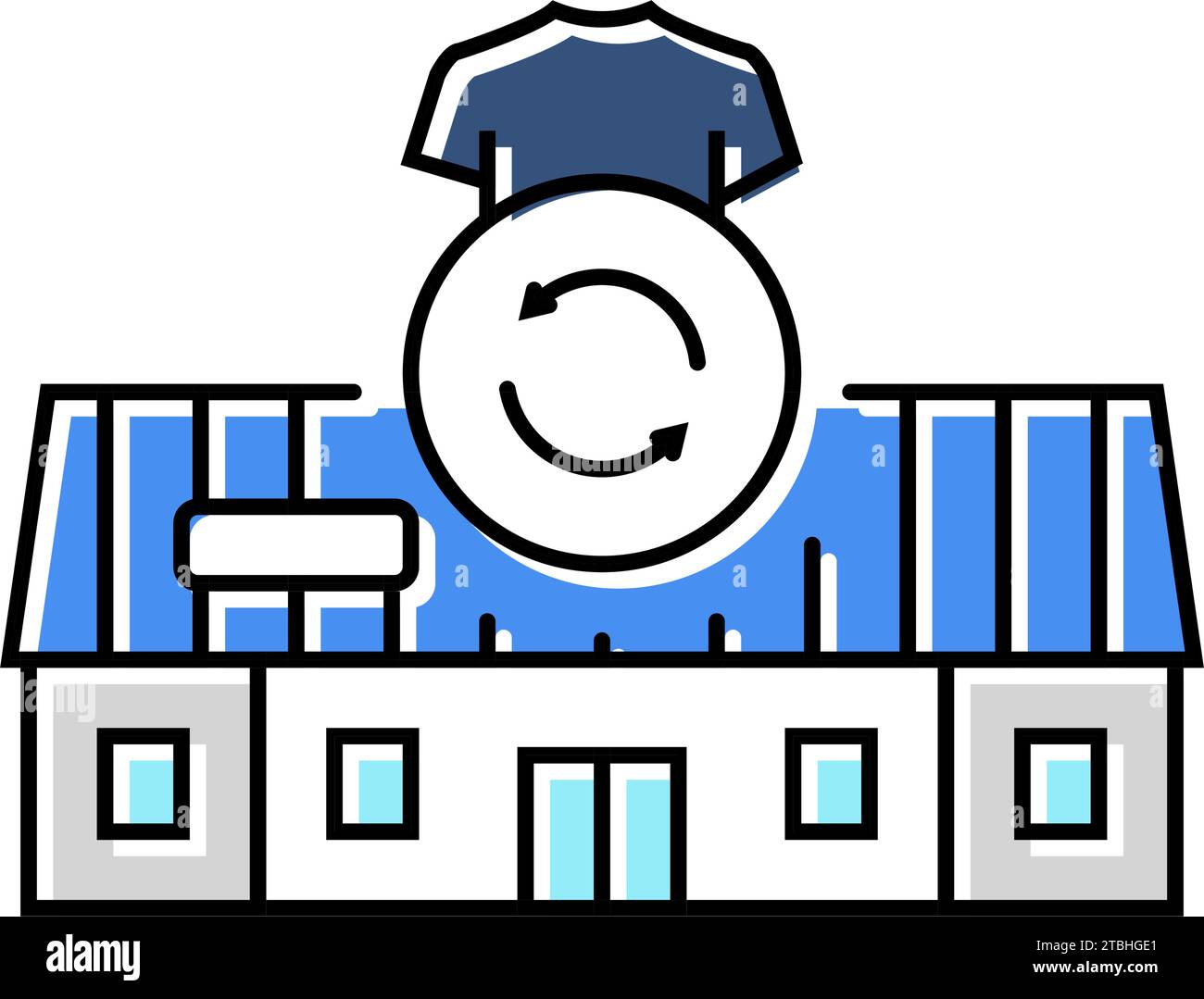 Thrift shop advertising sale Stock Vector Images - Alamy