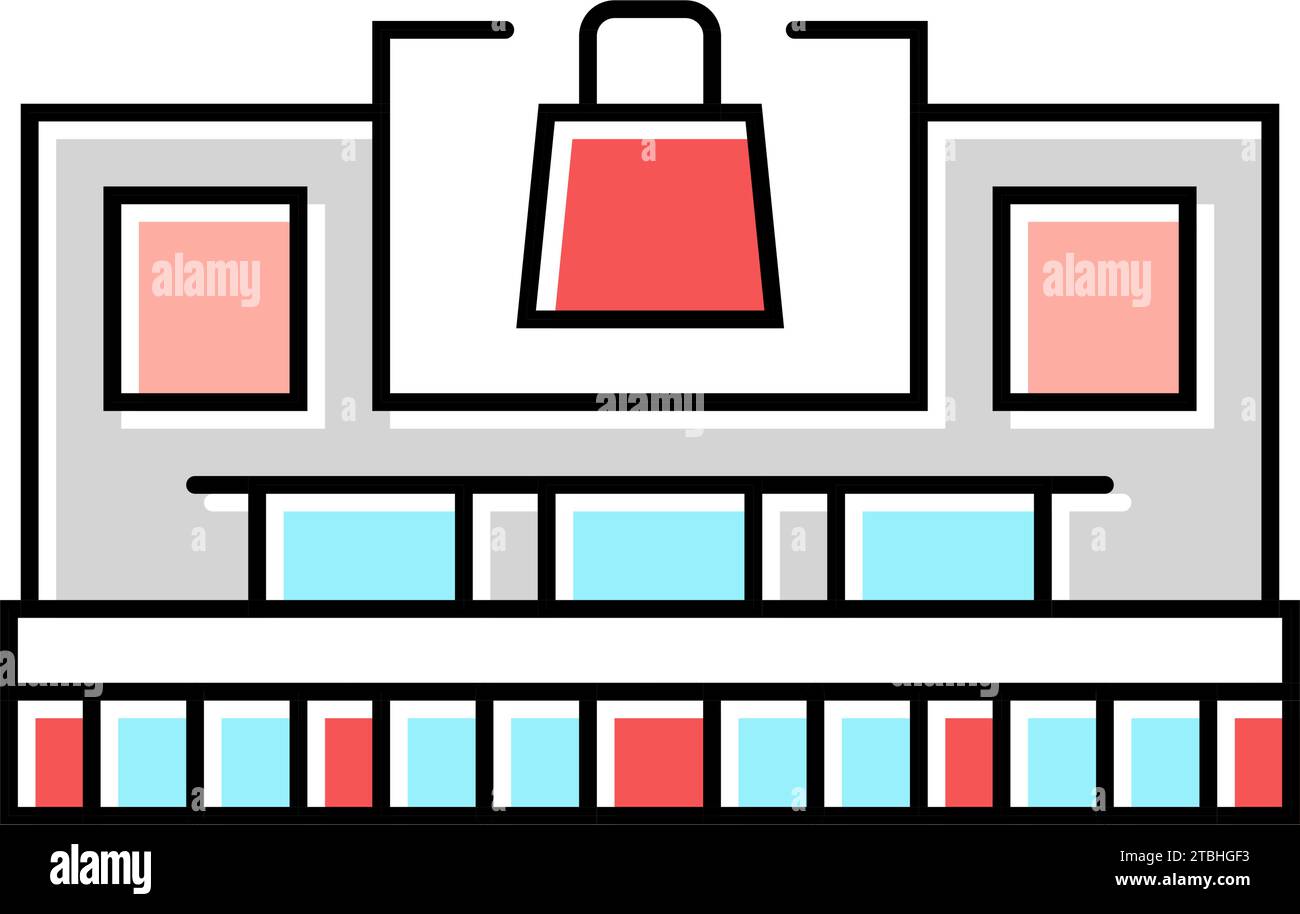 Modern superstore Stock Vector Images - Alamy