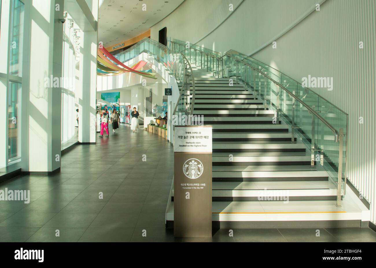 The Starbucks at BUSAN X the SKY, Nov 10, 2023 : A Starbucks store at ...