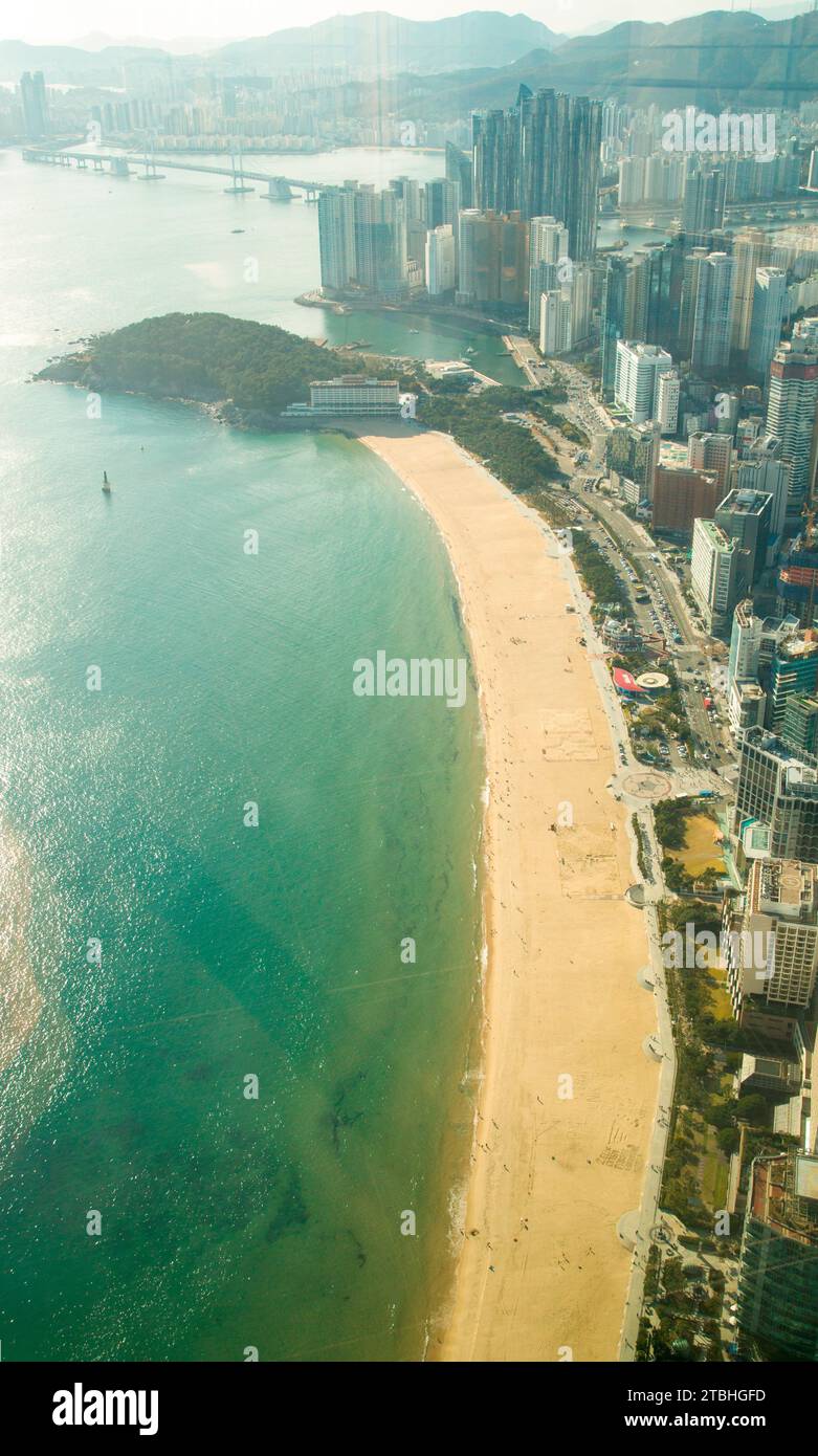 Haeundae Beach, Nov 10, 2023 : People stroll on the Haeundae Beach in ...