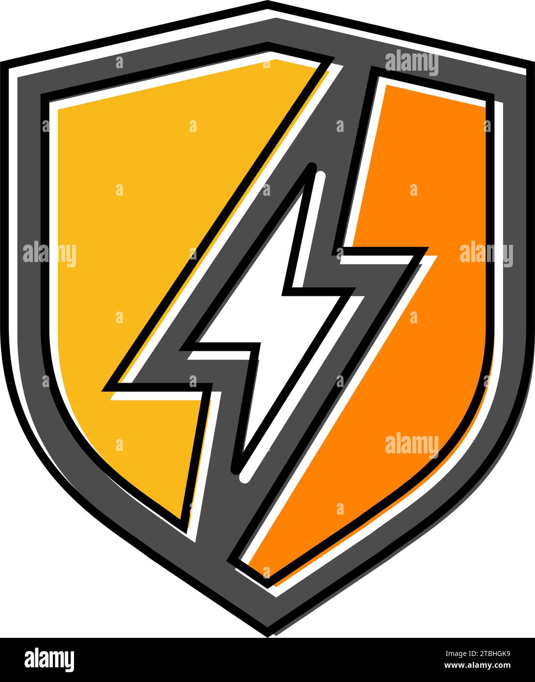 protection electricity color icon vector illustration Stock Vector ...