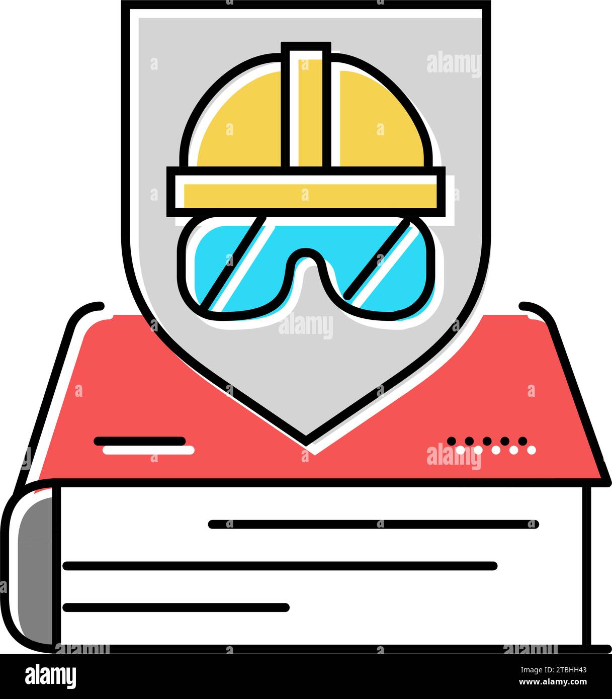 safety procedures tool work color icon vector illustration Stock Vector ...