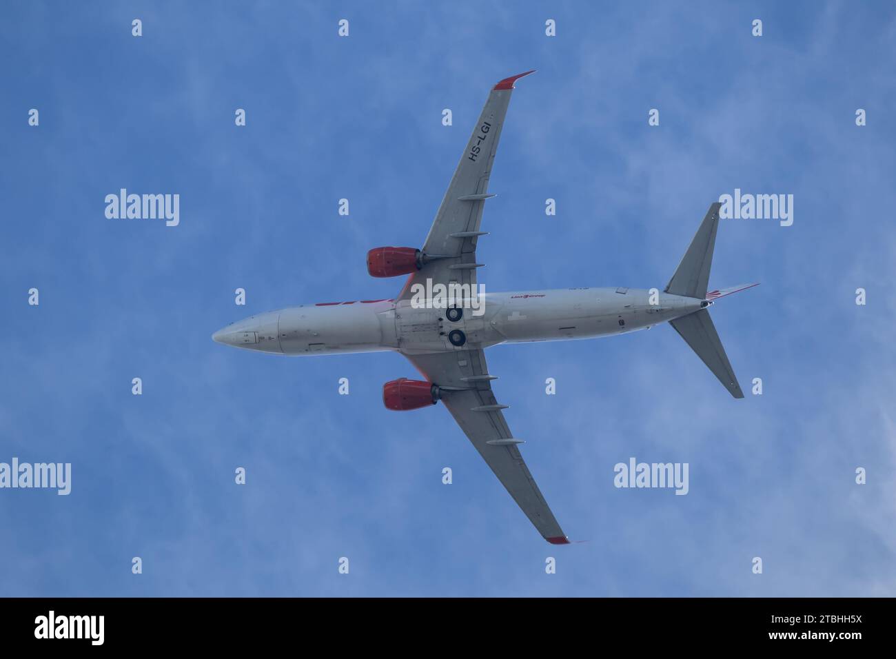 Chiangmai, Thailand - October 1 2023: HS-LGI Boeing 737-800 of Thai ...