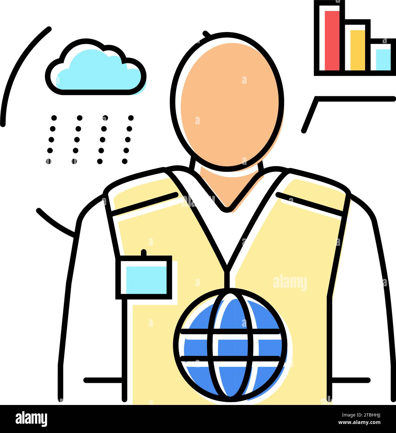 Meteorologists computer hi-res stock photography and images - Alamy