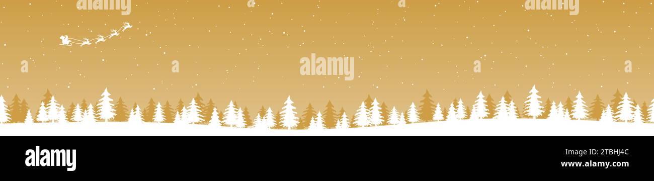 EPS 10 vector file showing christmas time nature landscape background ...