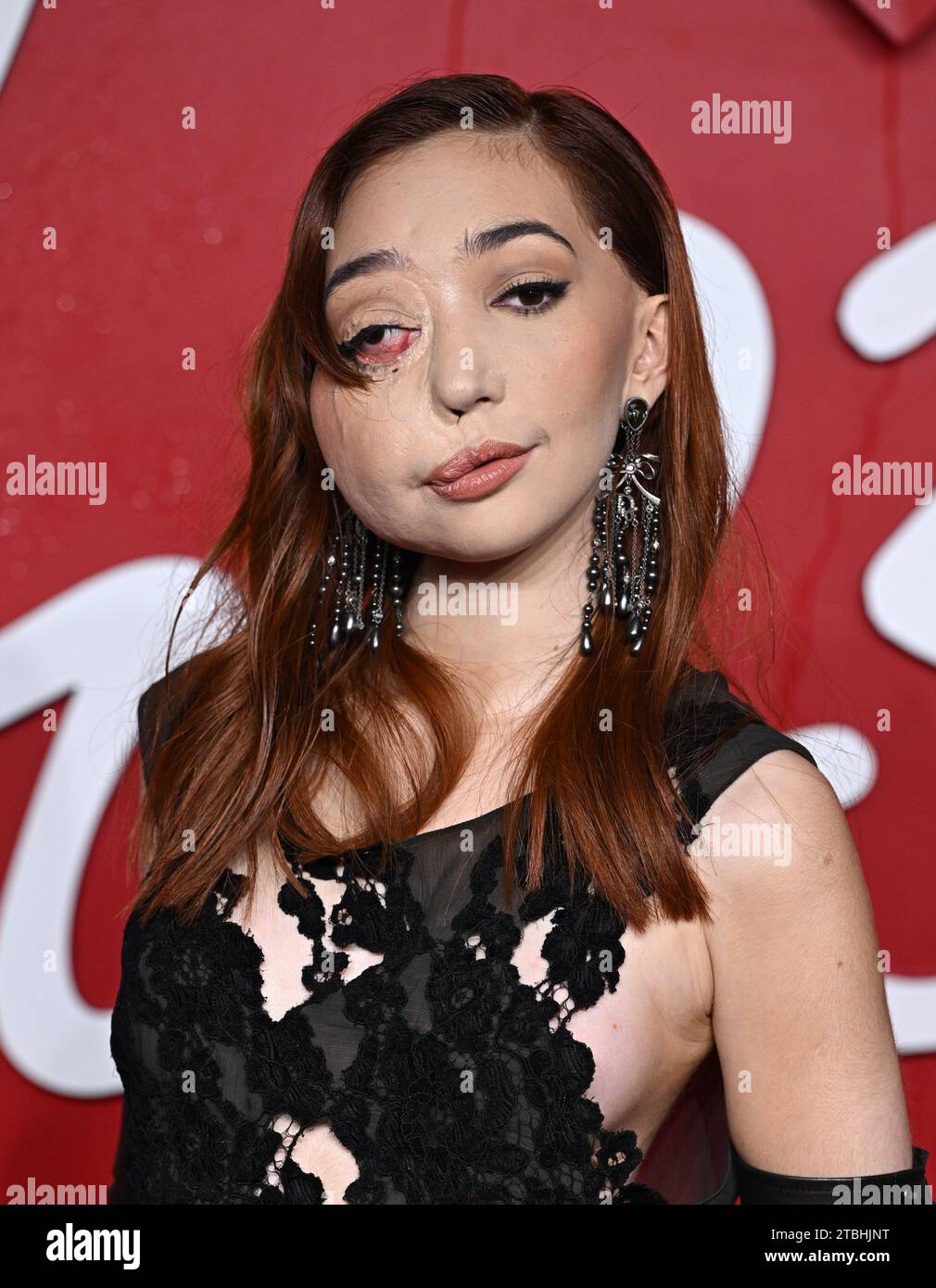 London Uk December 4th 2023 Nikki Lilly Arriving At The Fashion