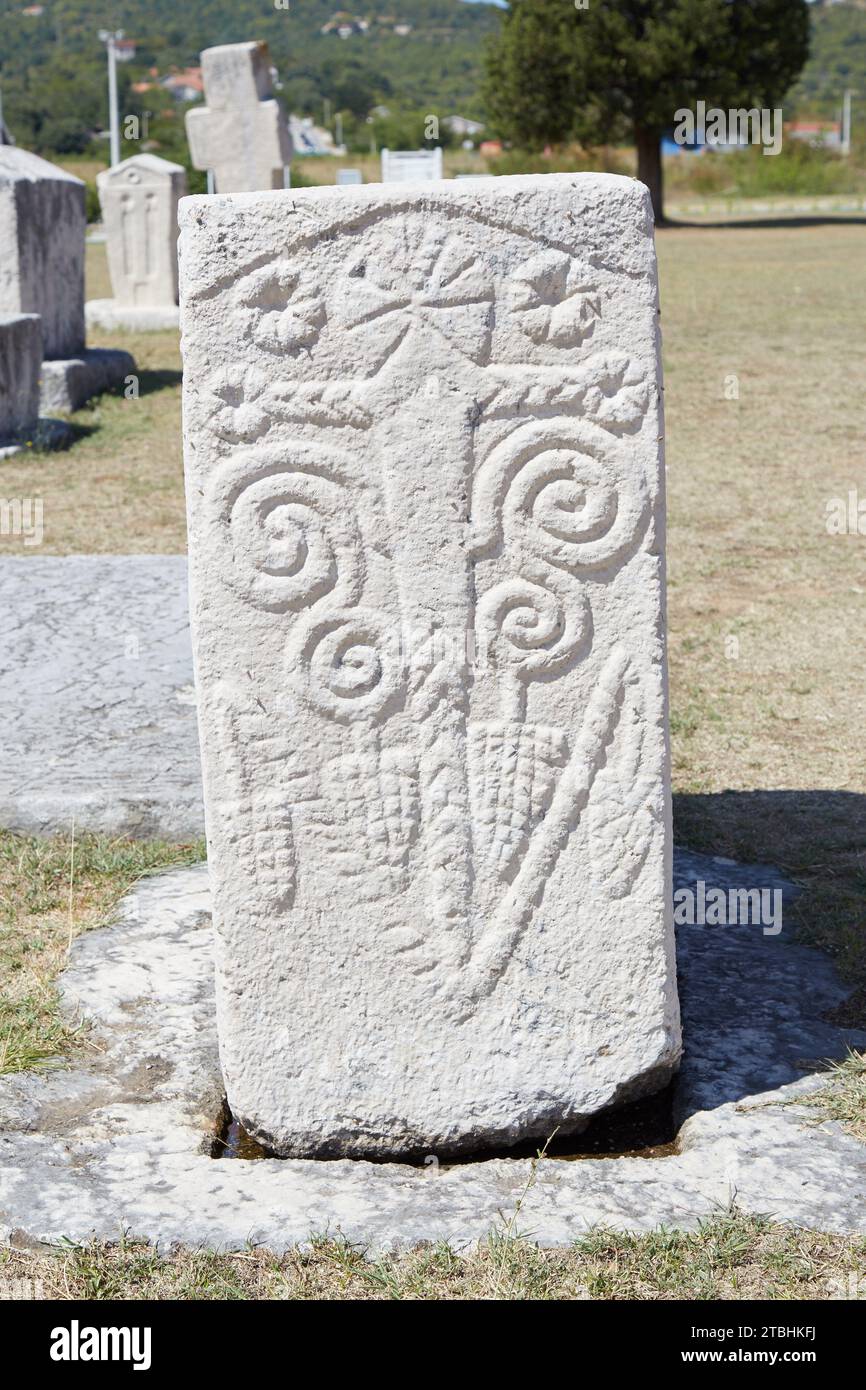 The Radimlja Necropolis is home to 135 unique stecci tombstones dating ...