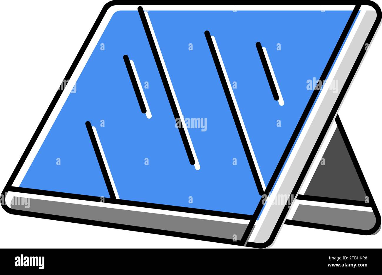 tablet gaming color icon vector illustration Stock Vector Image & Art ...