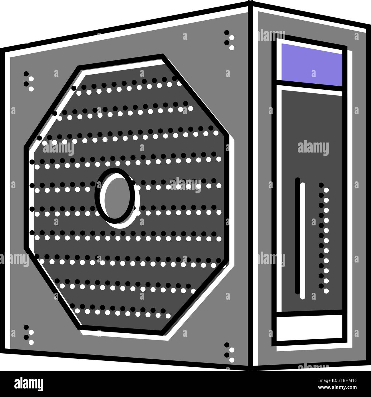 power supply gaming pc color icon vector illustration Stock Vector ...