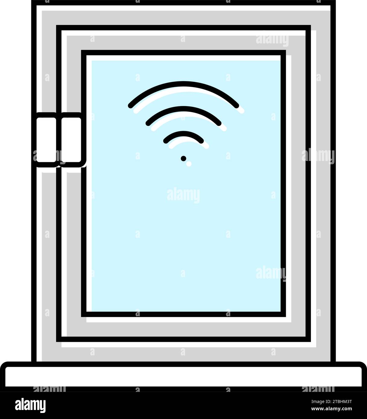 Woman security home electricity Stock Vector Images - Alamy