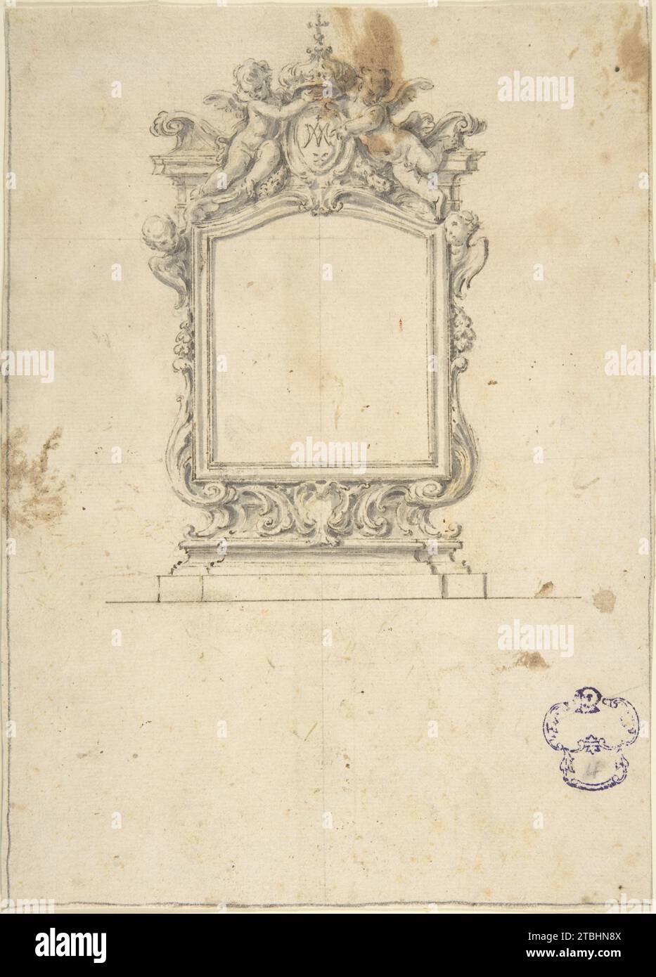 Design for Ecclesiastical Picture Frame 1968 by Anonymous, Italian ...