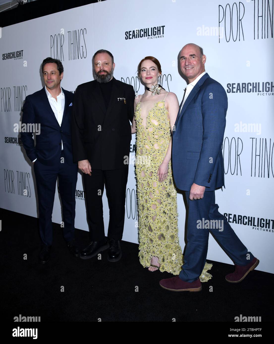 December 6, 2023, New York, New York, USA: David Greenbaum, Yorgos ...