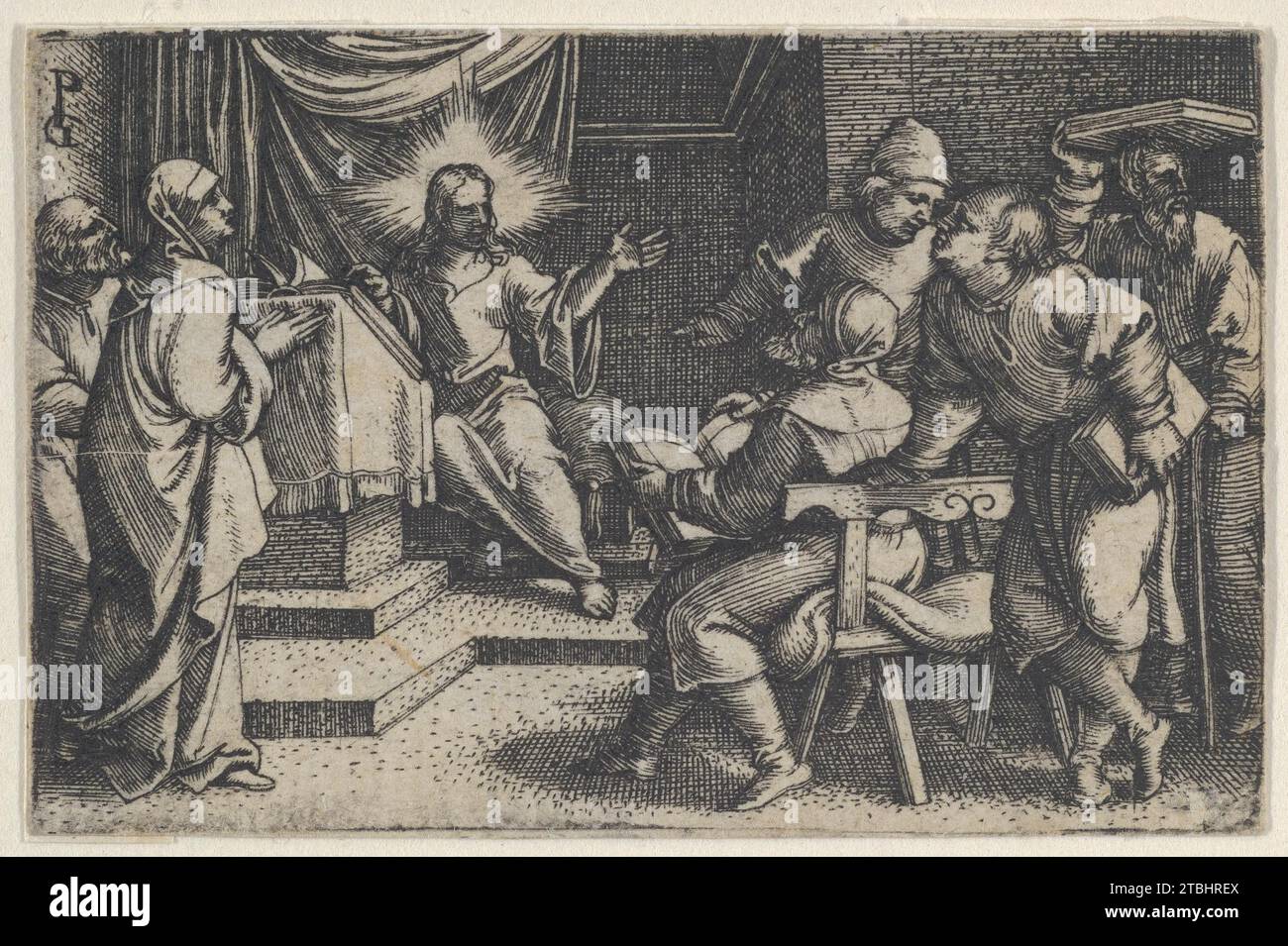 Christ with the Doctors in the Temple, from The Story of Christ 1930 by ...