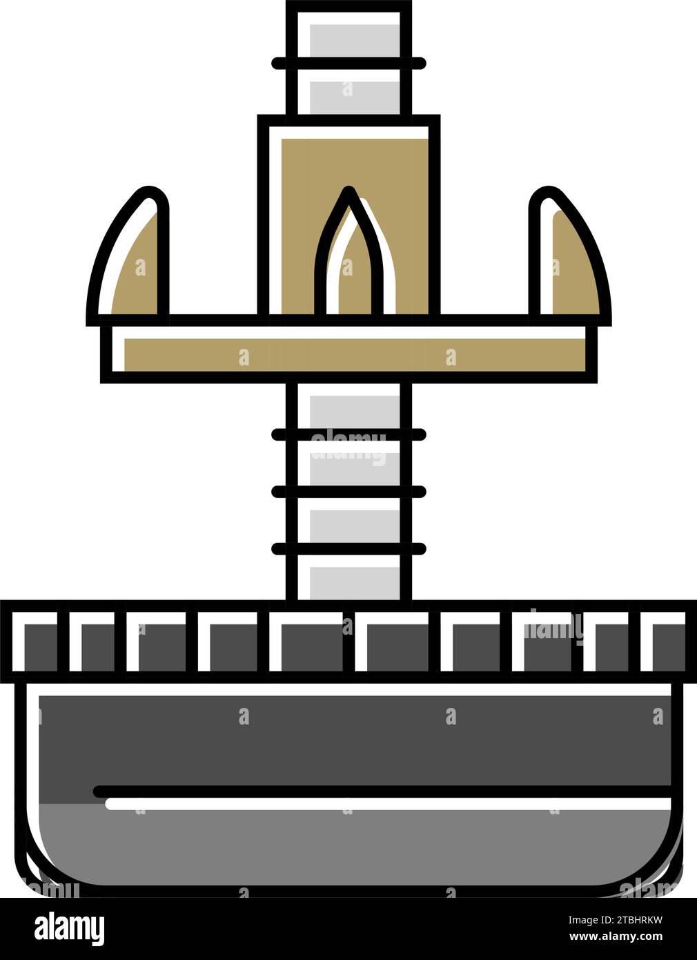 Leveler symbol Stock Vector Images - Alamy