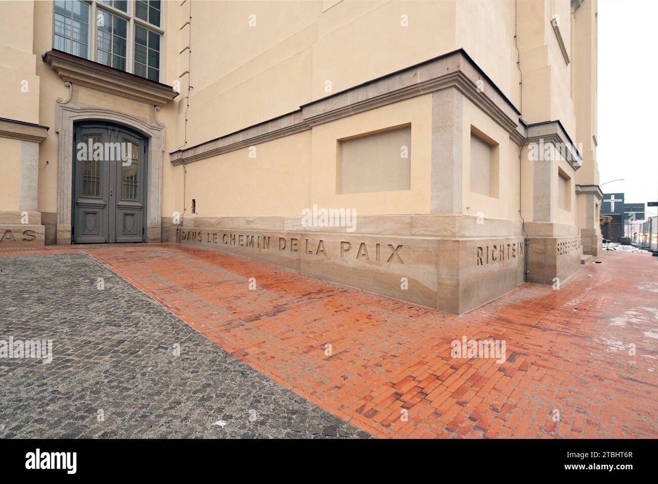 Potsdam, Germany. 06th Dec, 2023. The outer façade of the tower of the ...