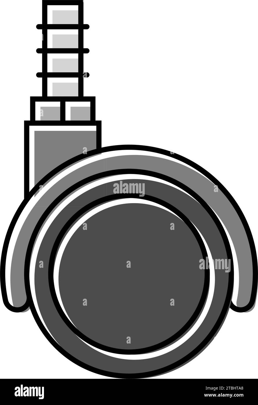 Silver caster Stock Vector Images - Alamy