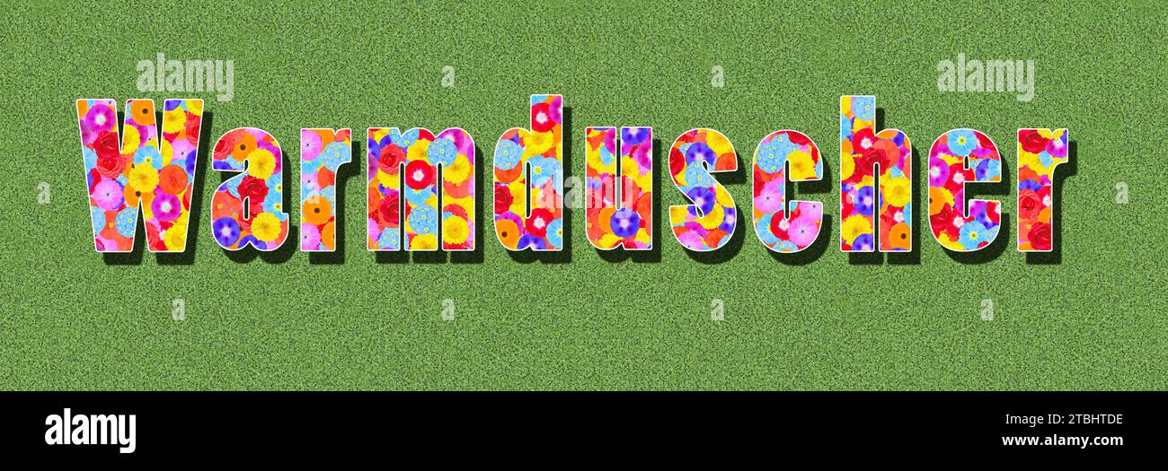 german word Warmduscher means always taking warm shower, a namby-pamby ...