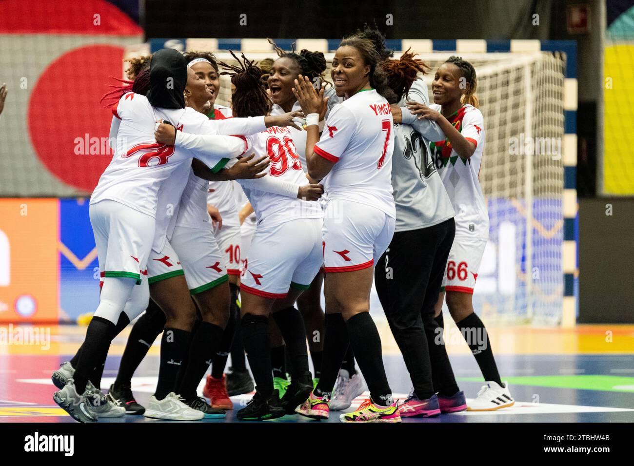 Frederikshavn, Denmark. 06th, December 2023. The players of Congo ...