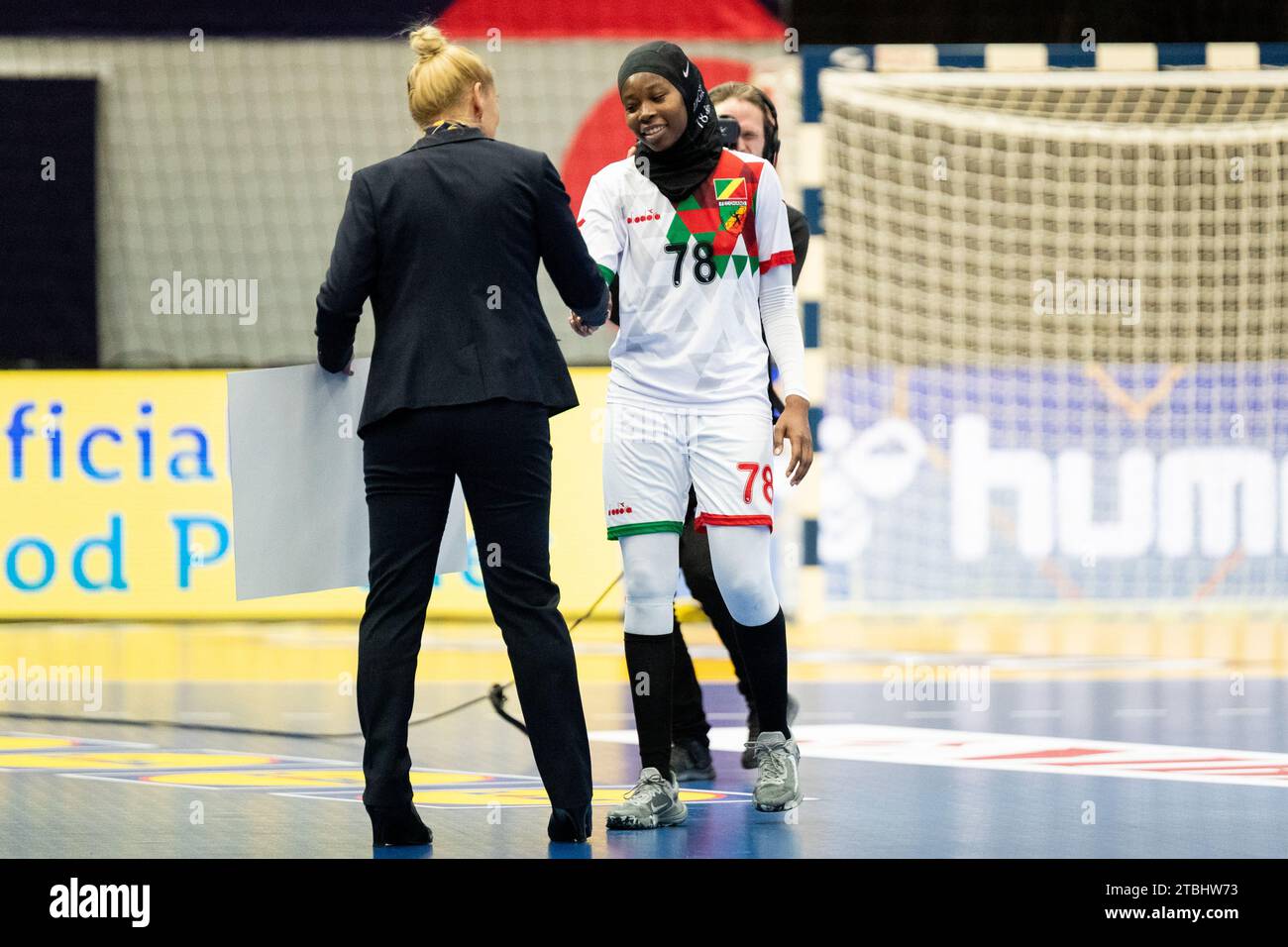 Frederikshavn, Denmark. 06th, December 2023. Fanta Diagouraga (78) of ...