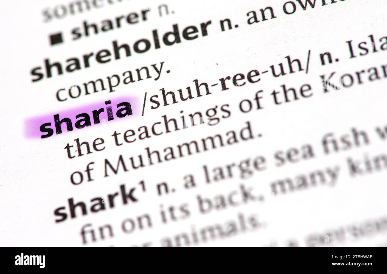 Sharia law hi-res stock photography and images - Alamy