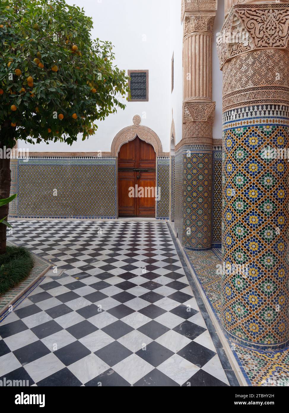 Dar el Bacha Palace, Marrakesh aka Marrakech, Morocco, December 07 ...