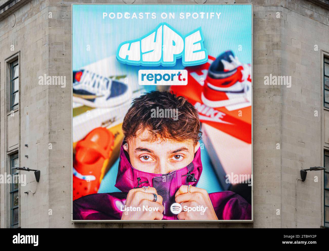 Digital Advertising Display Stock Photo - Alamy