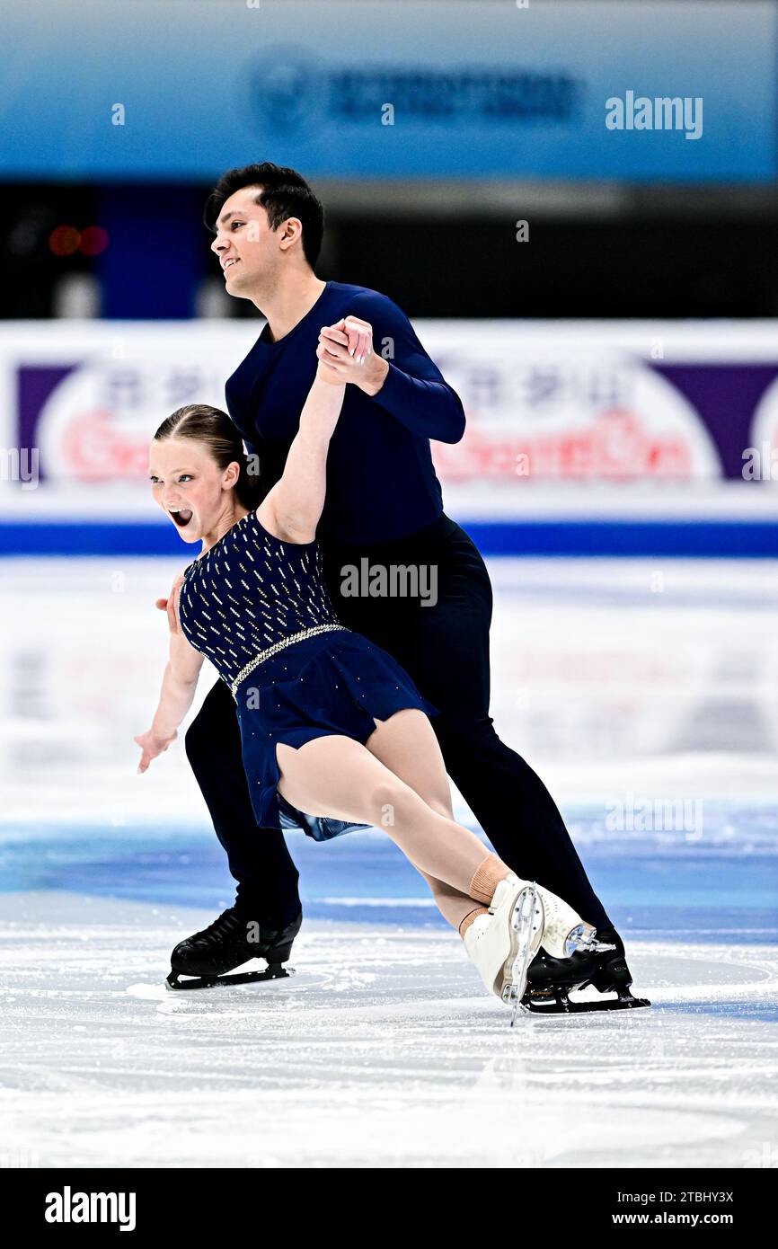 Beijing, China. 07th Dec, 2023.Ava KEMP & Yohnatan ELIZAROV (CAN ...