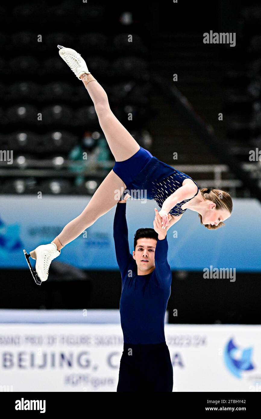 Beijing, China. 07th Dec, 2023.Ava KEMP & Yohnatan ELIZAROV (CAN ...