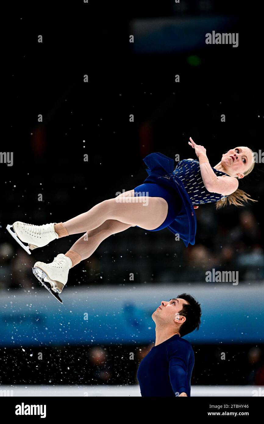 Beijing, China. 07th Dec, 2023.Ava KEMP & Yohnatan ELIZAROV (CAN ...