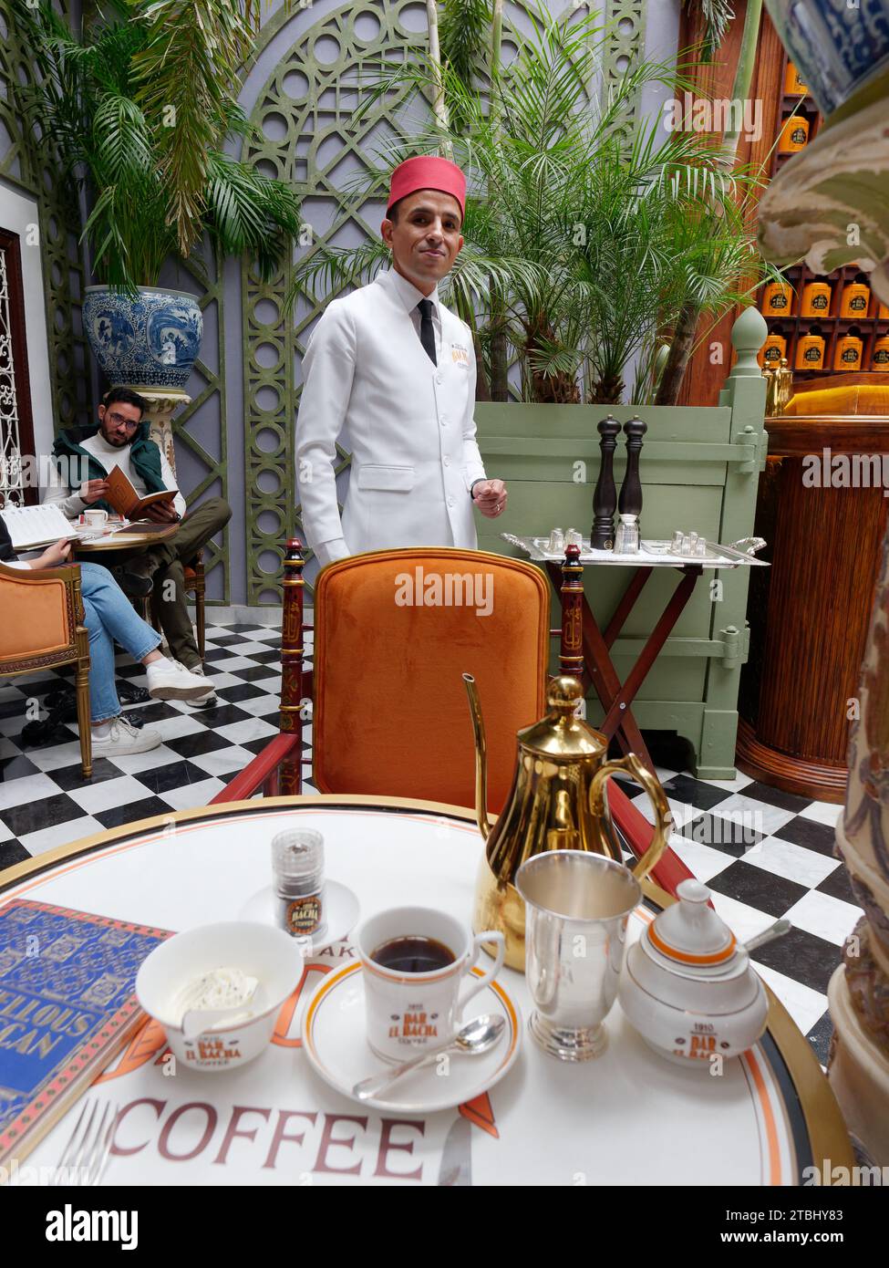 Morocco fez hat hi-res stock photography and images - Alamy